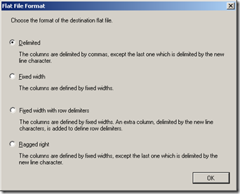 Demystifying SQL Server: SSIS – Dynamically Naming Destination Output Files